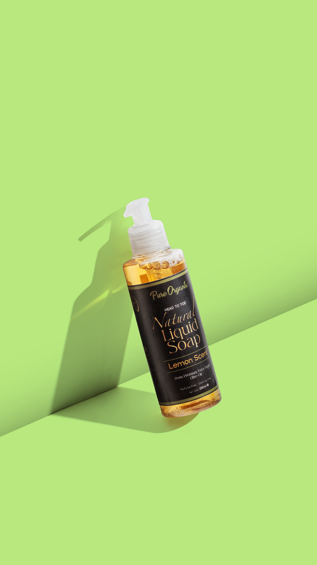 Lemon Scent Head-to-toe Liquid Soap – Pure Organix